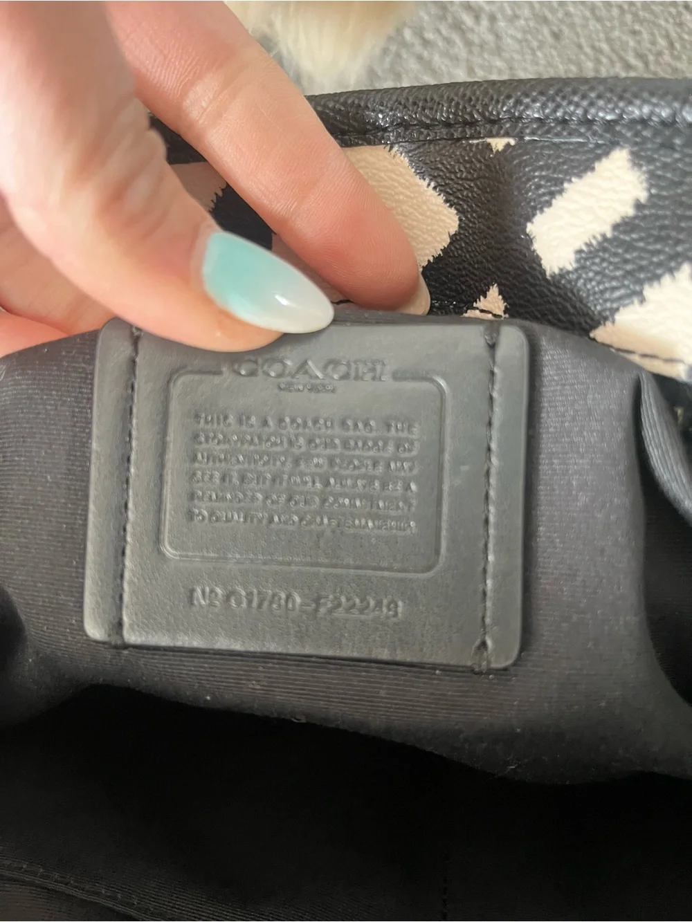 Coach | Bags | Coach City Tote Blackchalk Wild Plaid | Poshmark